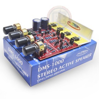 Jual KIT POWER AKTIF SPEAKER DMS-1000 TRANSISTOR ORIGINAL TIP 41 TIP 42 STEREO ACTIVE SPEAKER ...