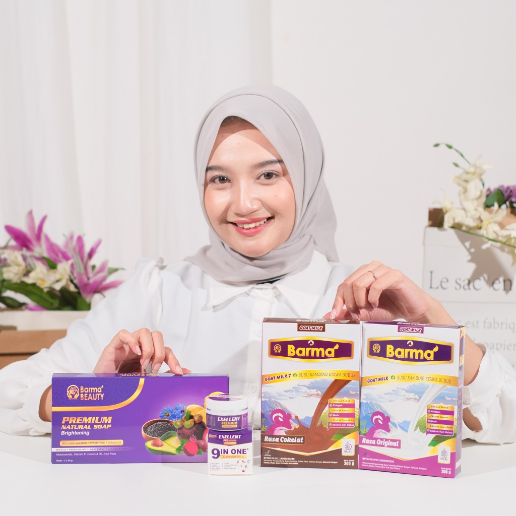 Jual [PAKET SPECIAL] SABUN BARMA BEAUTY, CREAM BARMA BEAUTY, SUSU BARMA ...
