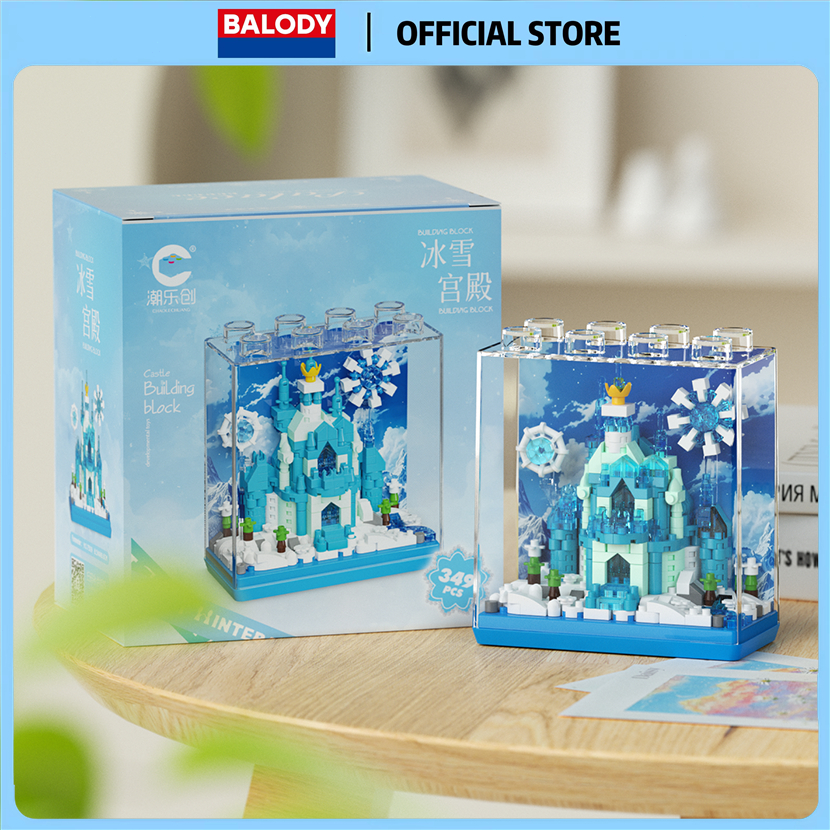 Jual BALODY Kastil Bricks Susun Anti Debu Mainan DIY Istana Kastil ...