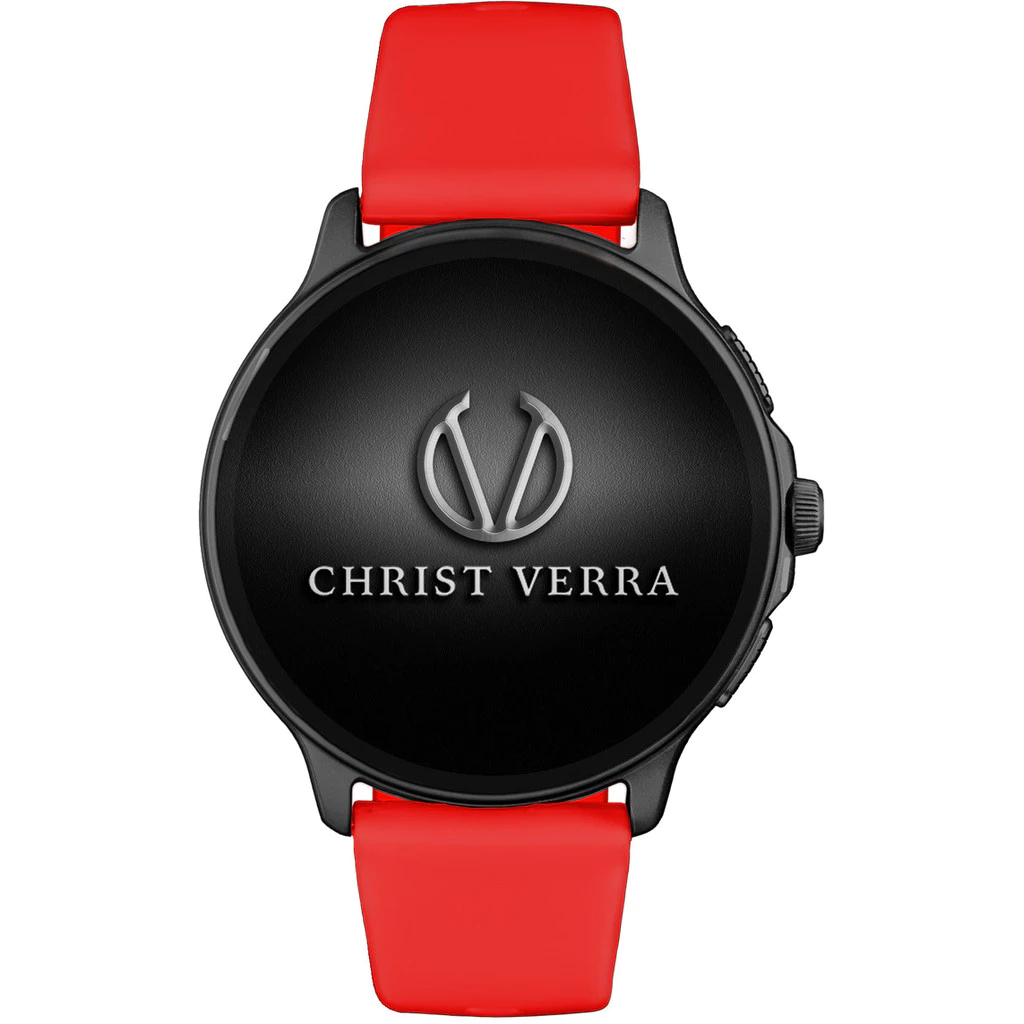 Jual Jam Tangan Smartwatch Tali Karet Christ Verra CV BEYOND 01S36 RED ...