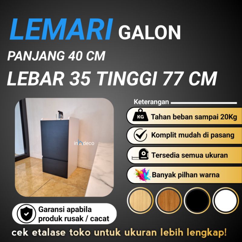 Jual LEMARI GALON I TEMPAT GALON I LEMARI GALON AESTHETIC I CABINET ...