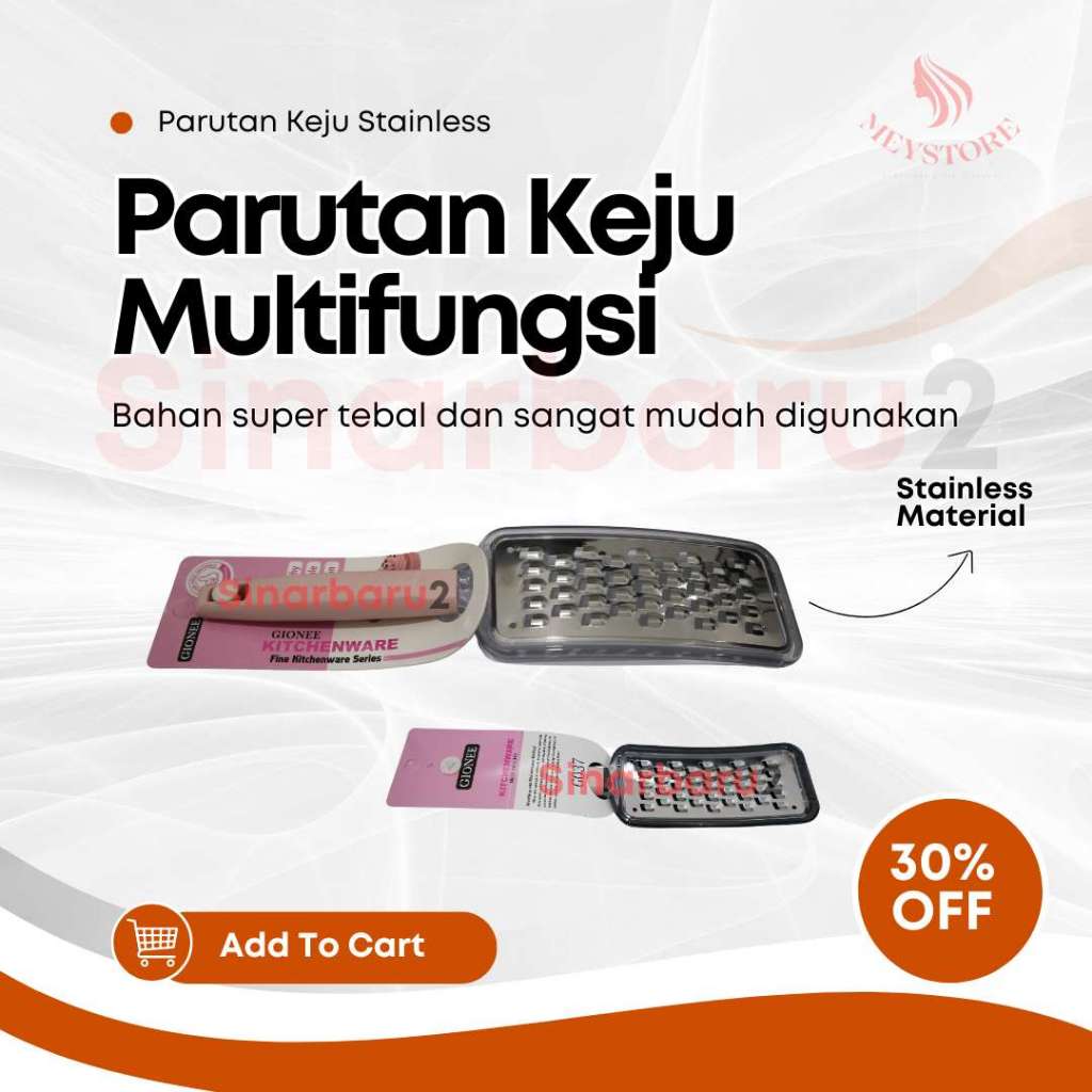 Jual Alat Parut Stainless Steel Parutan Keju Cokelat Wortel Kentang ...