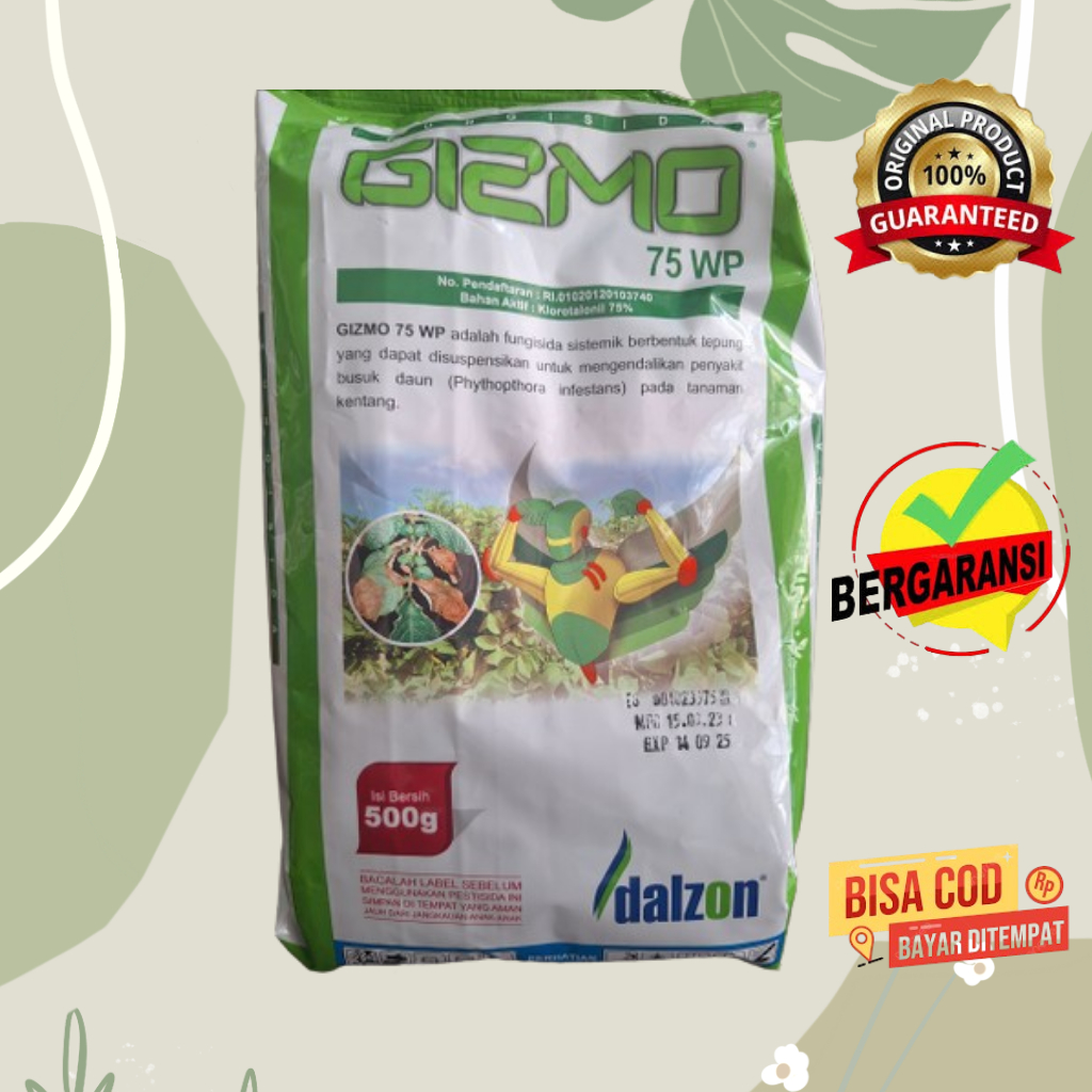 Jual Fungisida gizmo 75 wp 500 gram | Shopee Indonesia