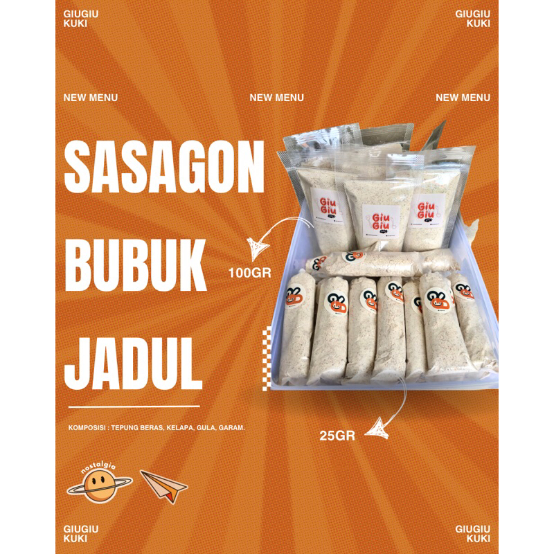 Jual SASAGON BUBUK JADUL/SAGON KELAPA 100gr/25gr | Shopee Indonesia