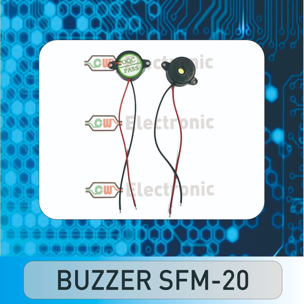 Jual Buzzer SFM-20 Hitam Sambung | Shopee Indonesia