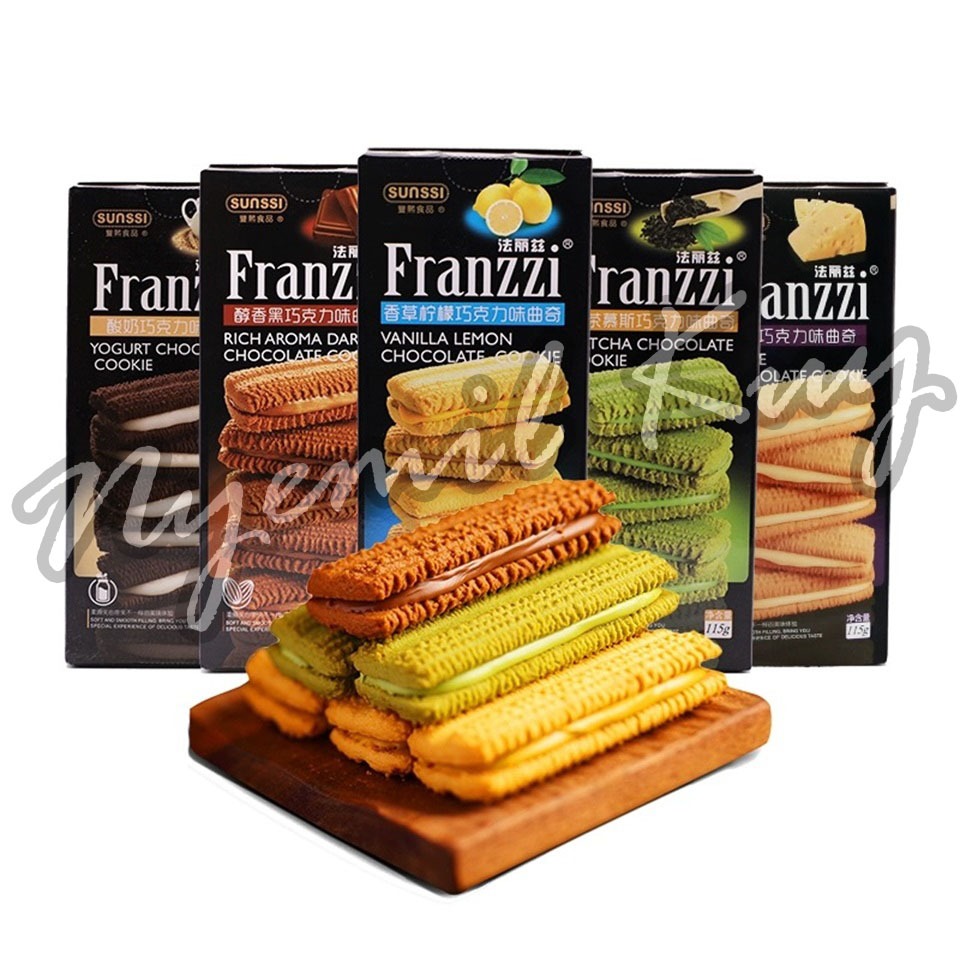 Jual [1 BOX] Biscuit Sunssie Aneka Rasa - Franzzi Sunssie Pack Box ...