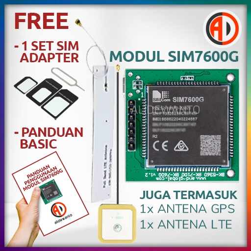 Jual SIM7600G MODUL LTE SIM7600G SIM7600 modul 4g Lte | Shopee Indonesia