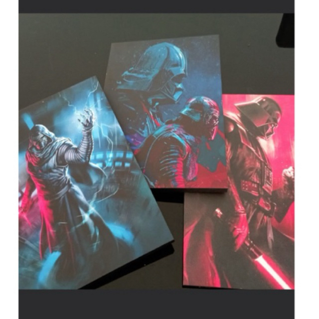 Jual Set Poster + Panel Kayu Custom Fanmade Star Wars (Darth Vader ...