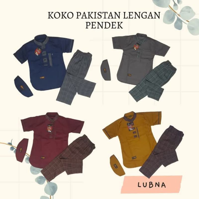 Jual Setelan Koko Anak Model Pakistan ( Lubna ) | Shopee Indonesia