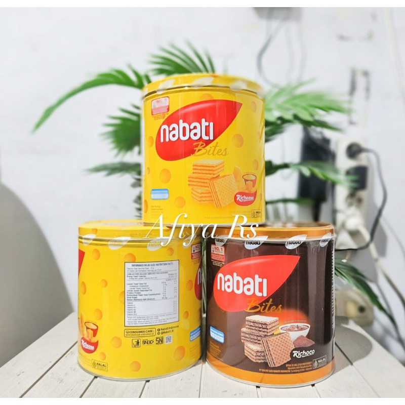 Jual Nabati Wafer Biscuit Kaleng 240gr | Shopee Indonesia