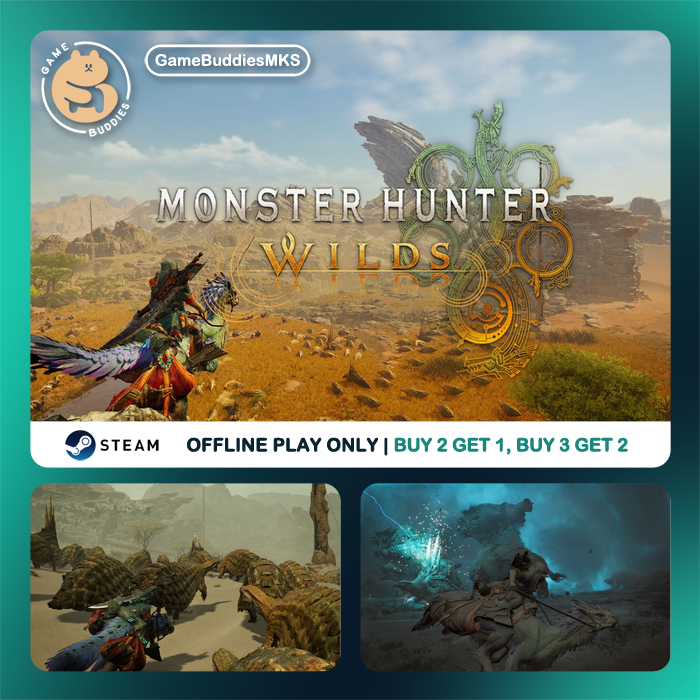 Jual Monster Hunter Wilds Premium Deluxe Edition Steam ( Offline / Own ...