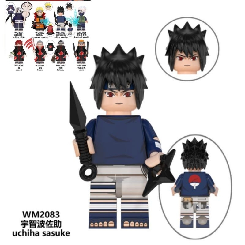 Jual Mainan Naruto Sasuke Action Figur Mainan anak laki Sasuke Uchiha ...