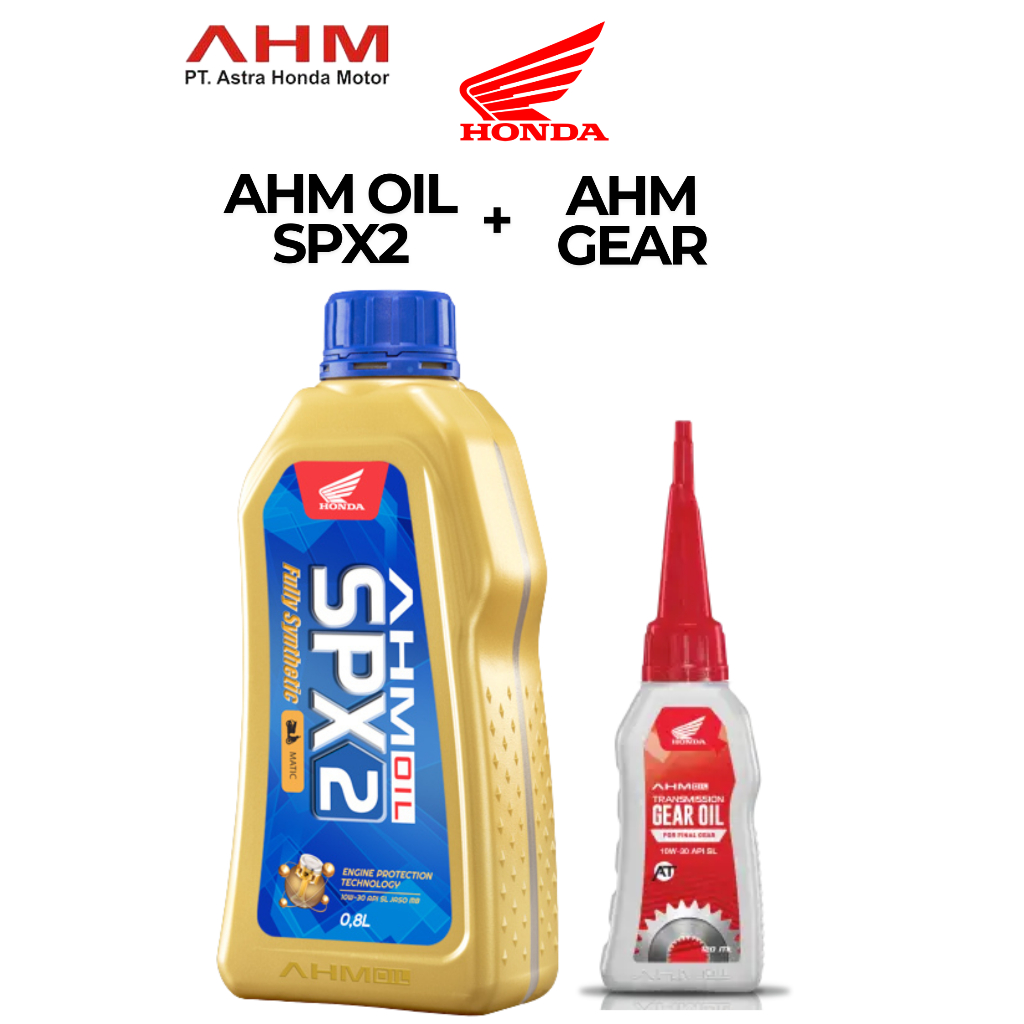 Jual Special Package AHM Matic MPX2 800ml & Gear 120ml Paket Spesial ...