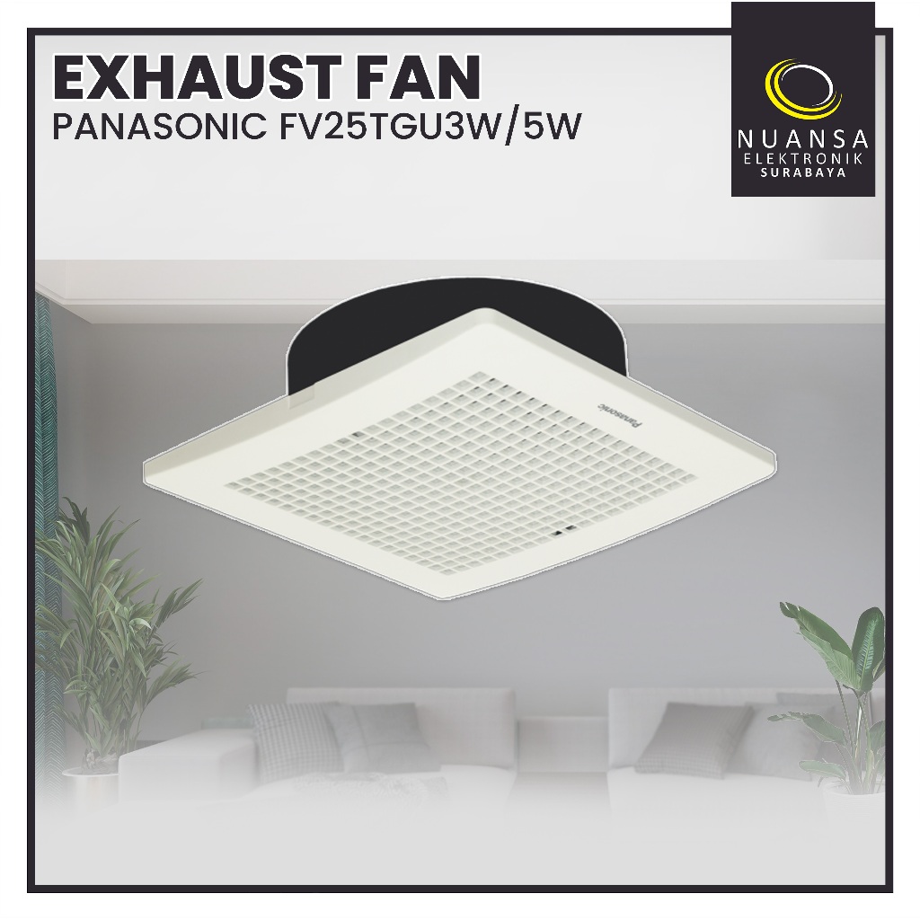Jual PANASONIC FV-25TGU5 / FV25TGU5 / FV 25TGU 5 Ceiling Exhaust Fan 10 ...
