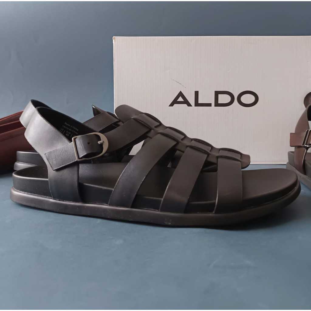 Jual ALDO sepatu sandal kulit VFALD68 Original Aldo store surabaya ...
