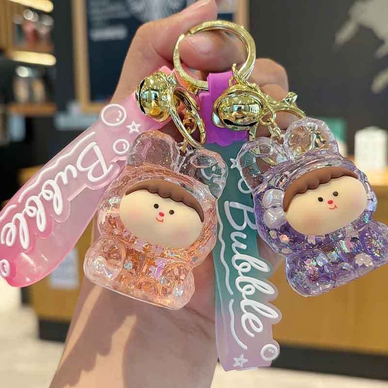 Jual Gantungan Kunci Baby Face Quicksand Keychain KS044 IQ | Shopee ...