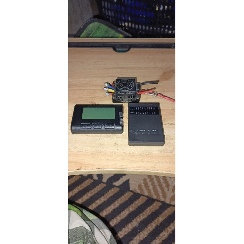 Jual ESC Brushless 60 amper + tester servo digital + program card esc ...