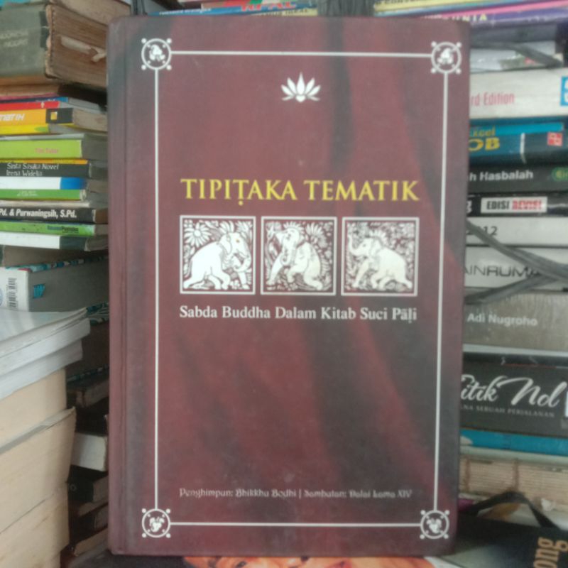 Jual TIPITAKA TEMATIK Sabda Buddha Dalam Kitab Suci Pali | Shopee Indonesia
