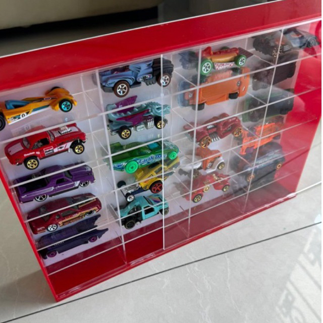 Jual Rak Display hotweels mainan anak display akrilik figurine anime ...