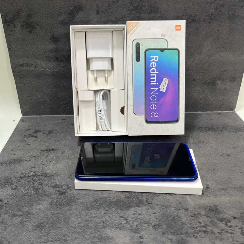 Jual Redmi Note 8 6/128gb Fullset Second Garansi Resmi | Shopee Indonesia