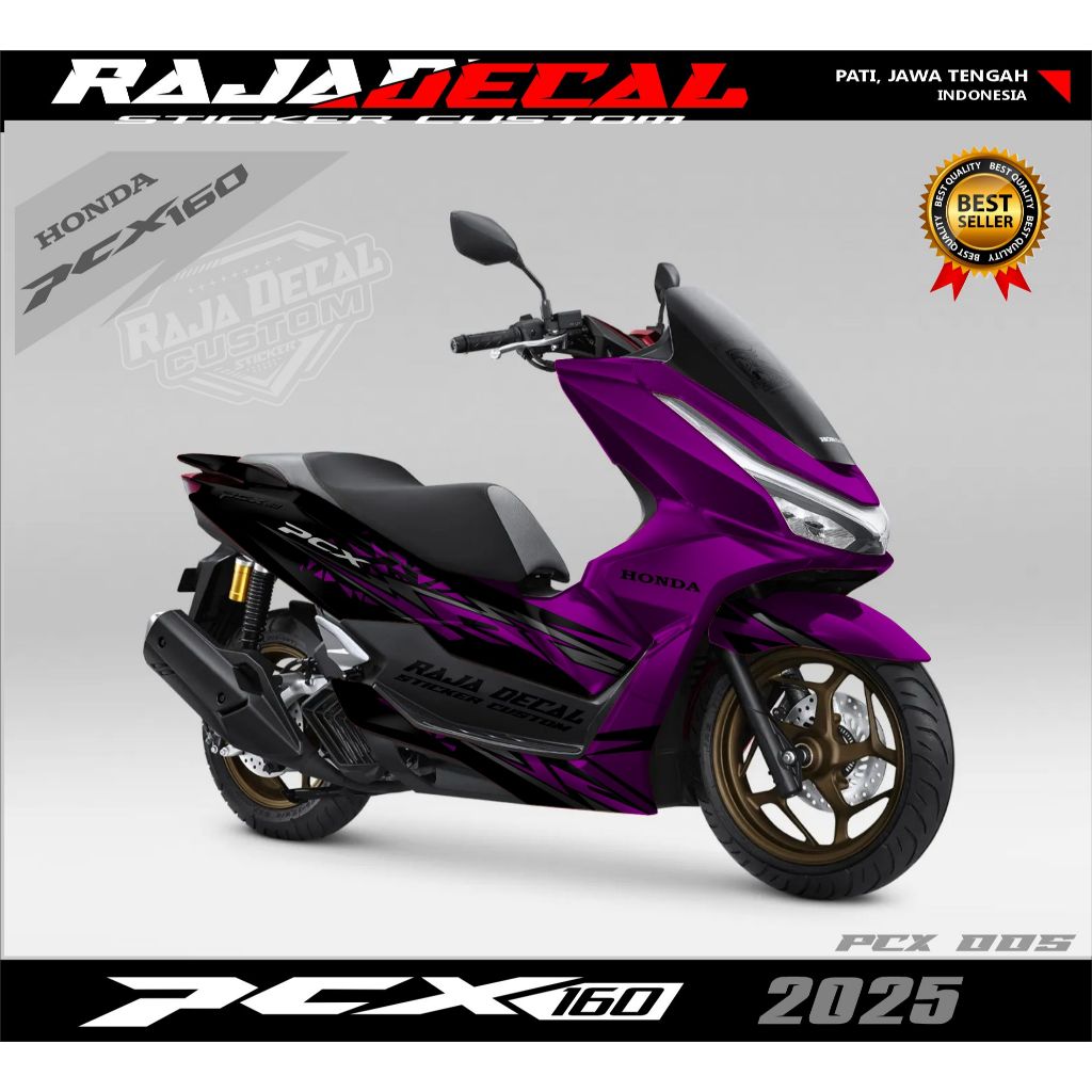 Jual Sticker Decal Full Body Honda PCX 160 RoadSync 2025 Decal Sticker ...