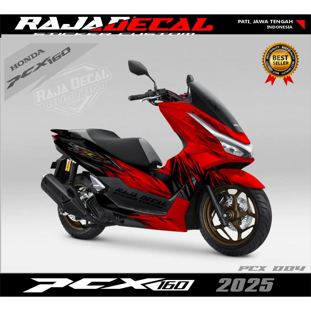 Jual Sticker Decal Full Body Honda PCX 160 RoadSync 2025 Decal Sticker ...