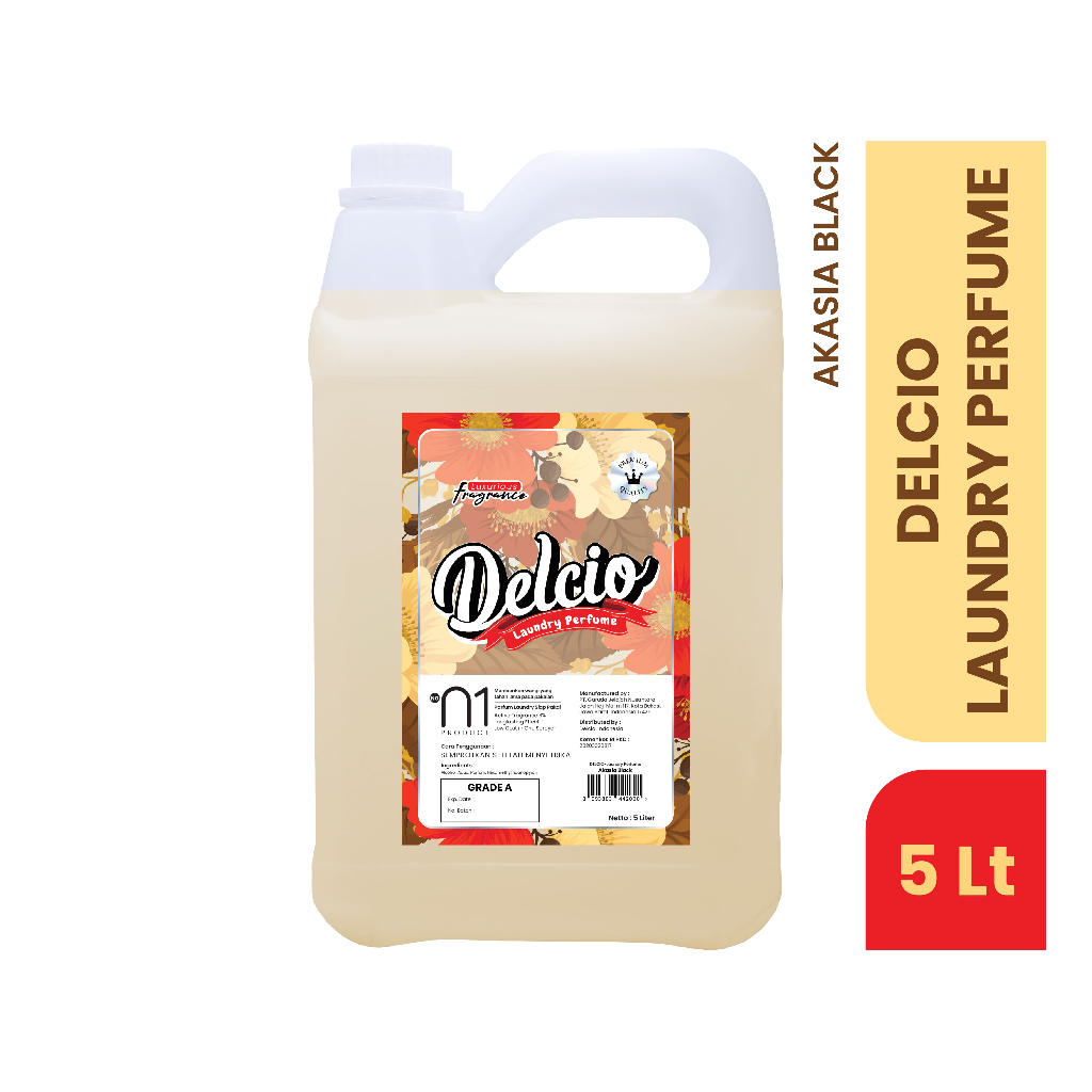 Jual Delcio Parfum Laundry Premium Grade A 5 Liter Pewangi Laundry ...