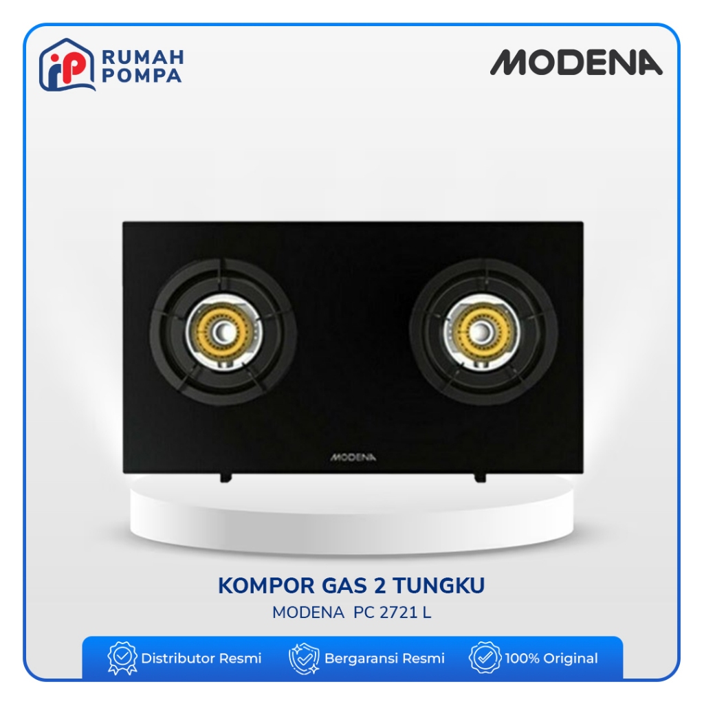 Jual Kompor Gas 2 Tungku Modena PC 2721 | Shopee Indonesia