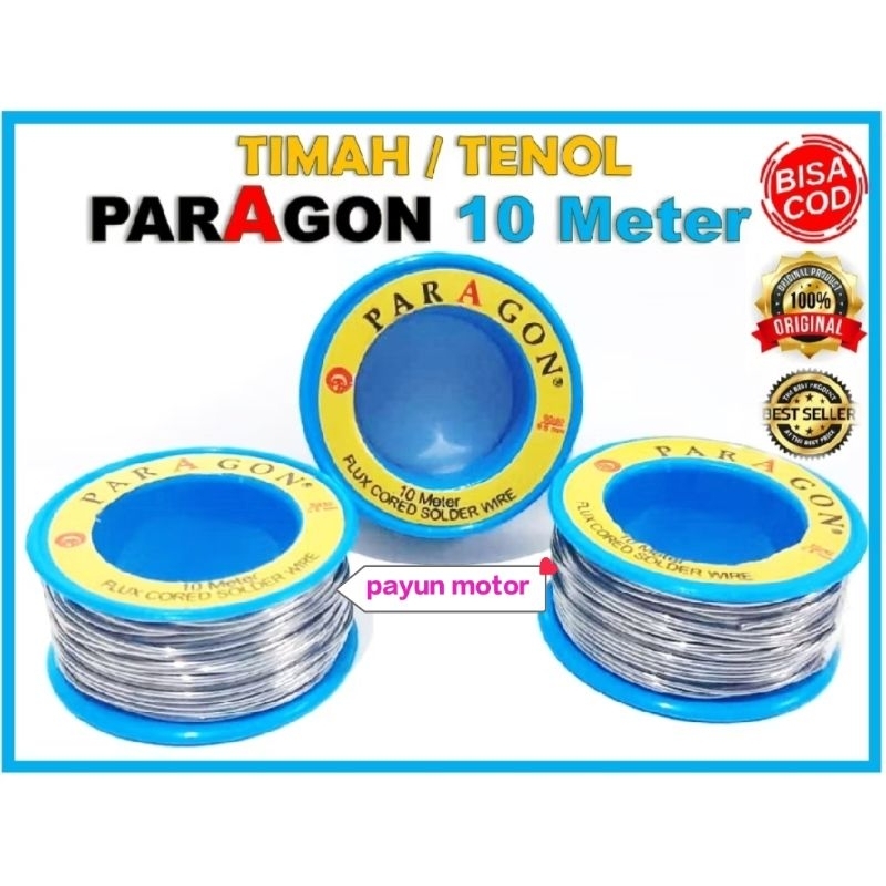 Jual Timah Paragon 0.8mm Roll Kecil Panjang 10 Meter | Shopee Indonesia