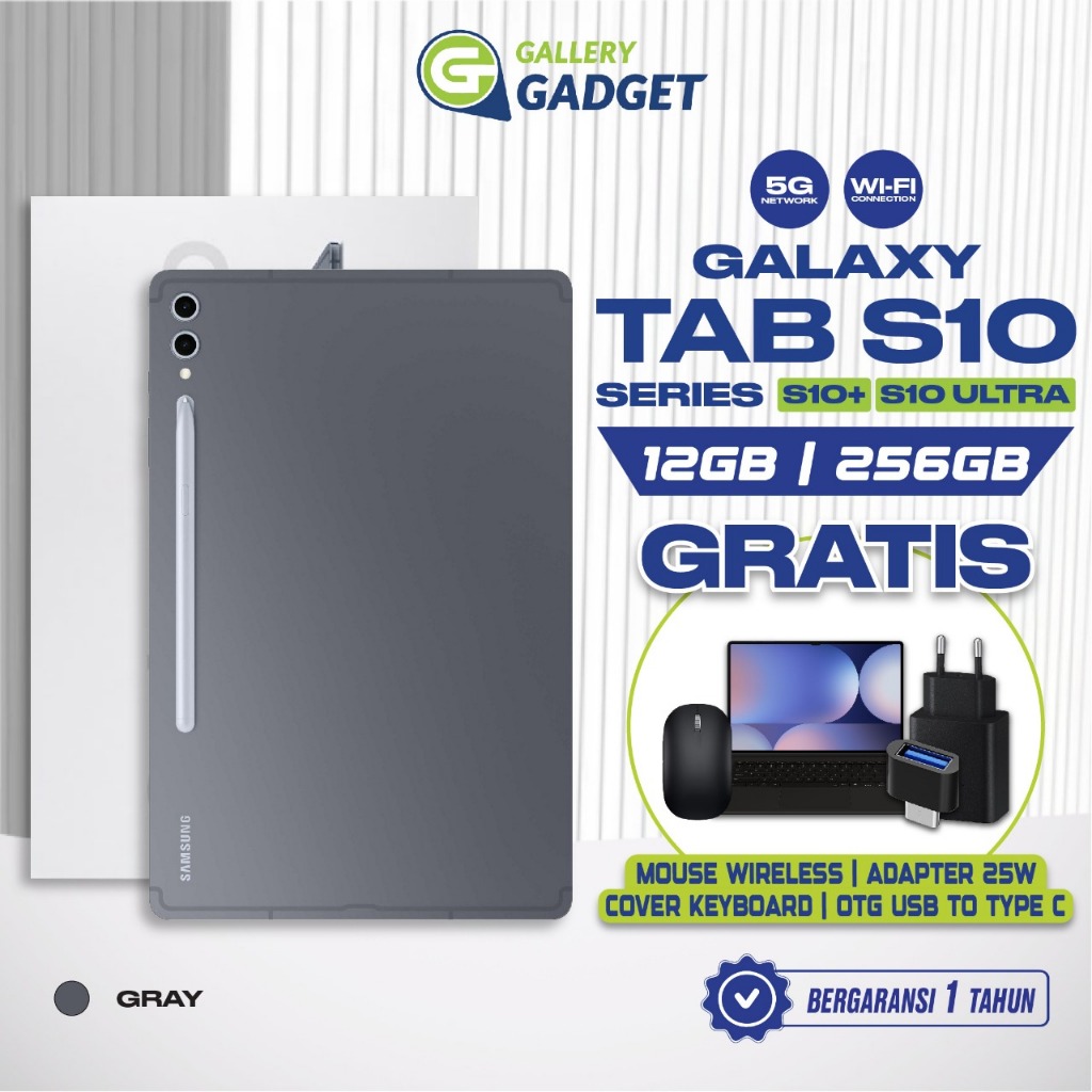 Jual Samsung Galaxy Tab S10 Ultra S10+ 5G Wifi 12/256 GB Android Garansi Resmi | Shopee Indonesia