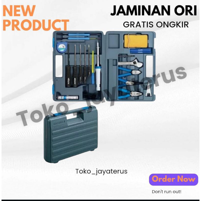 Jual Toolkit elektrik Hozan S22 tool kit set listrik hozan s-22 asli japan | Shopee Indonesia