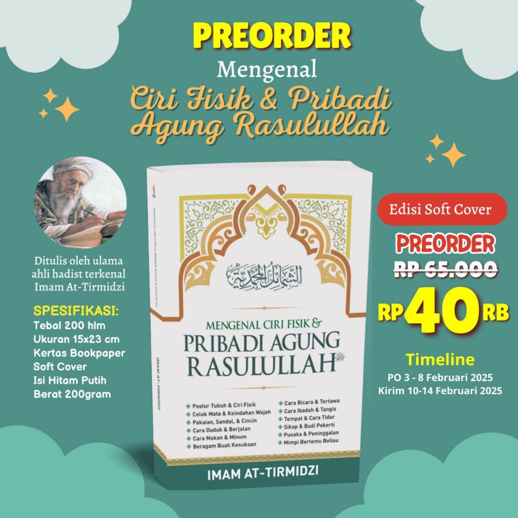 Jual Mengenal Ciri Fisik & Pribadi Agung Rasulullah Soft Cover | Shopee ...