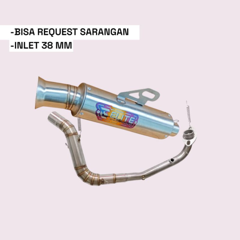 Jual knalpot SAMLONG PCX 160 knalpot PCX 160 knalpot racing PCX 160 ...