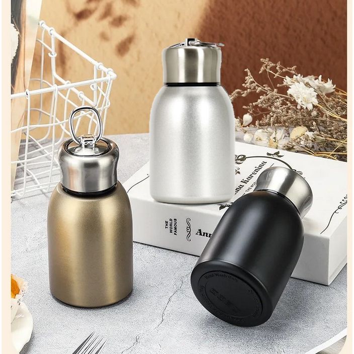 Jual Botol Minum Termos Air Panas Dingin Insulation Bottle 280ml ...