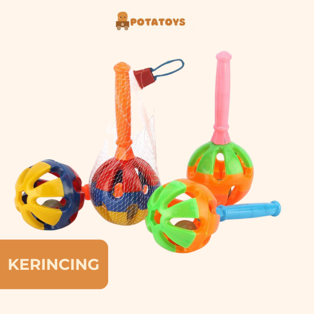 Jual [ POTATOYS ] Rattle Stick Shaker / Mainan Kecrekan Bayi ...