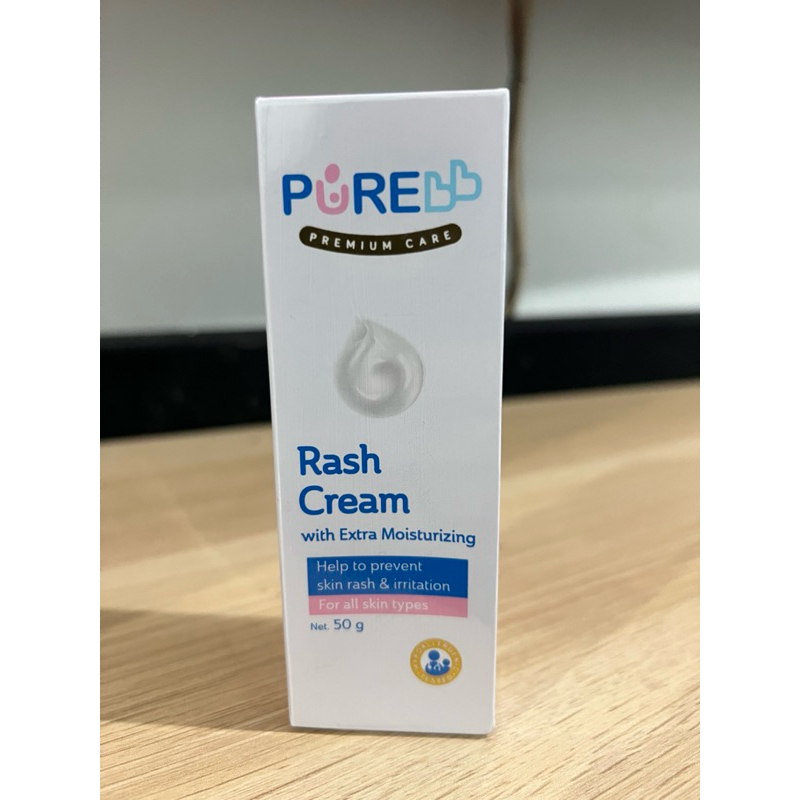 Jual PureBB Rash Cream untuk Mengatasi Iritasi & Ruam Popok (50 Gram ...