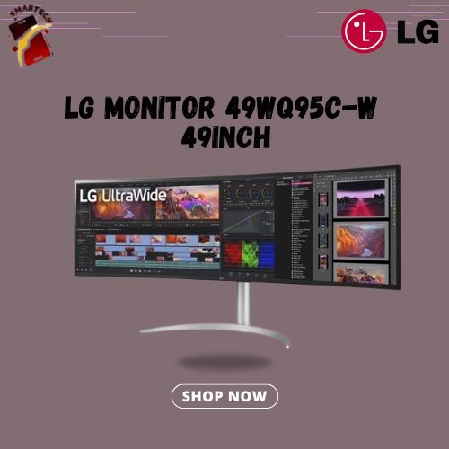Jual LG MONITOR 49WQ95C-W 49INCH Curved IPS Dual QHD USB Type-C Ultrawide | Shopee Indonesia