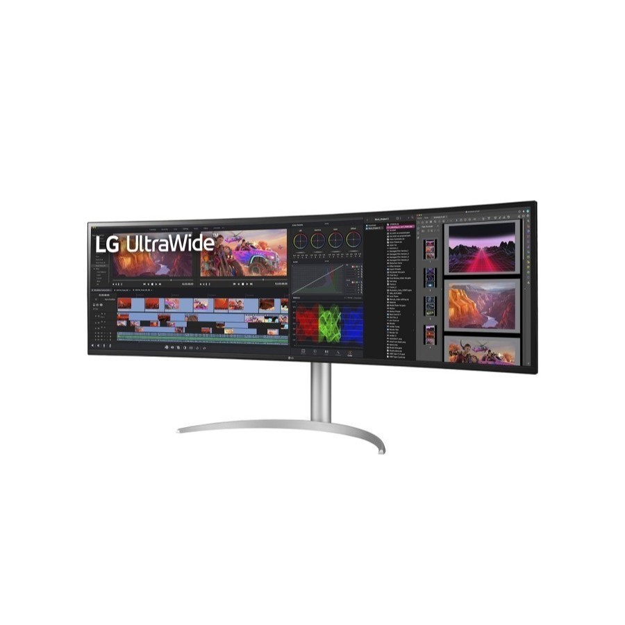 Jual LG CURVED MONITOR 49WQ95C-W 49 INCH ULTRAWIDE DUAL QHD 5K | Shopee Indonesia