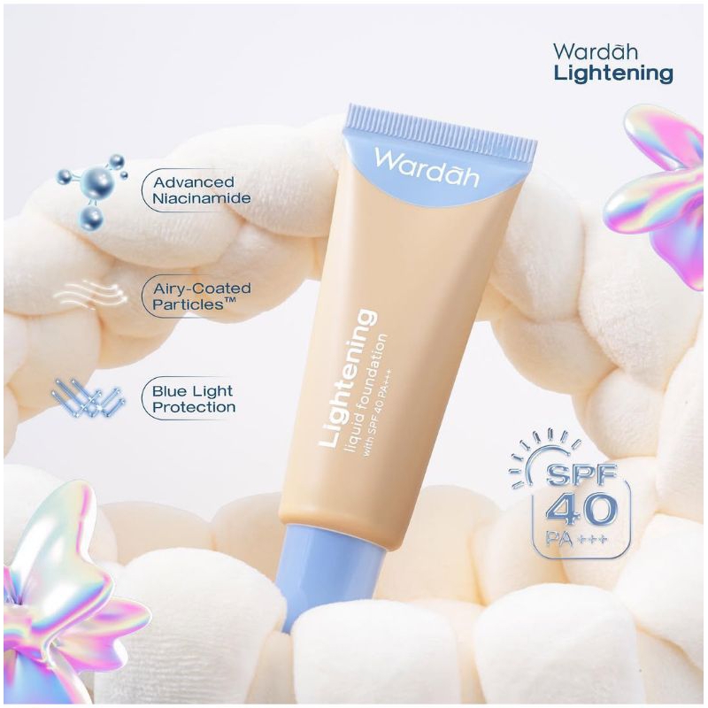 Jual WARDAH LIGHTENING LIQUID FOUNDATION | Shopee Indonesia