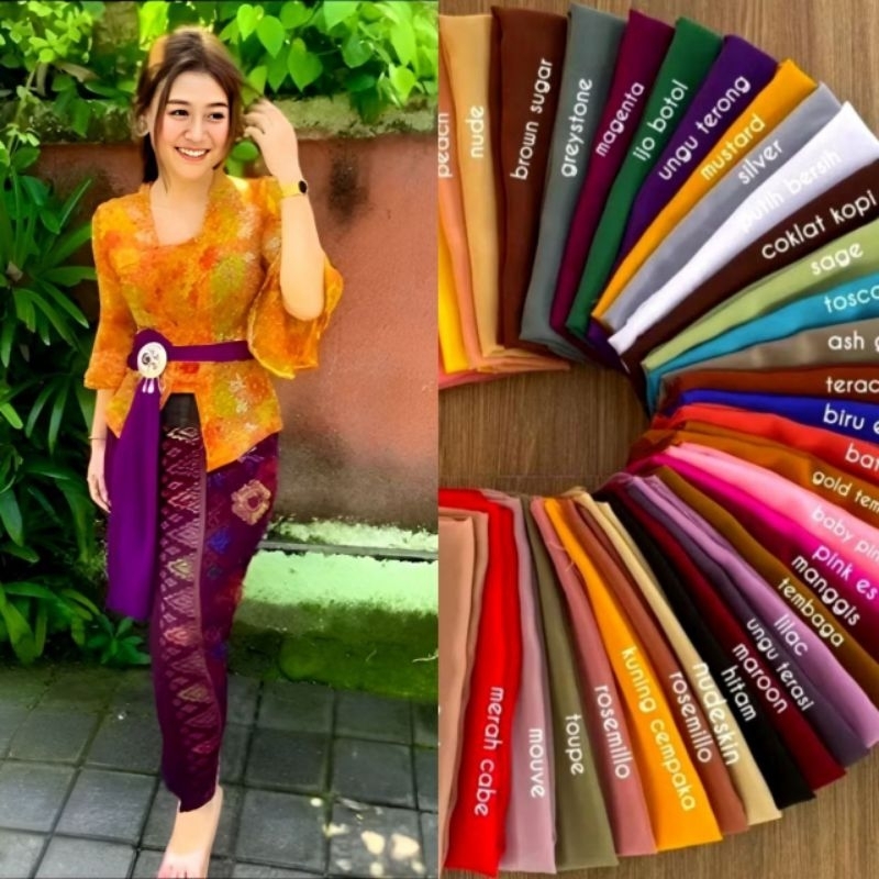 Jual SIMPO99 - Selendang Sifon Tanpa Bros / Sifon Hicon / Senteng New ...