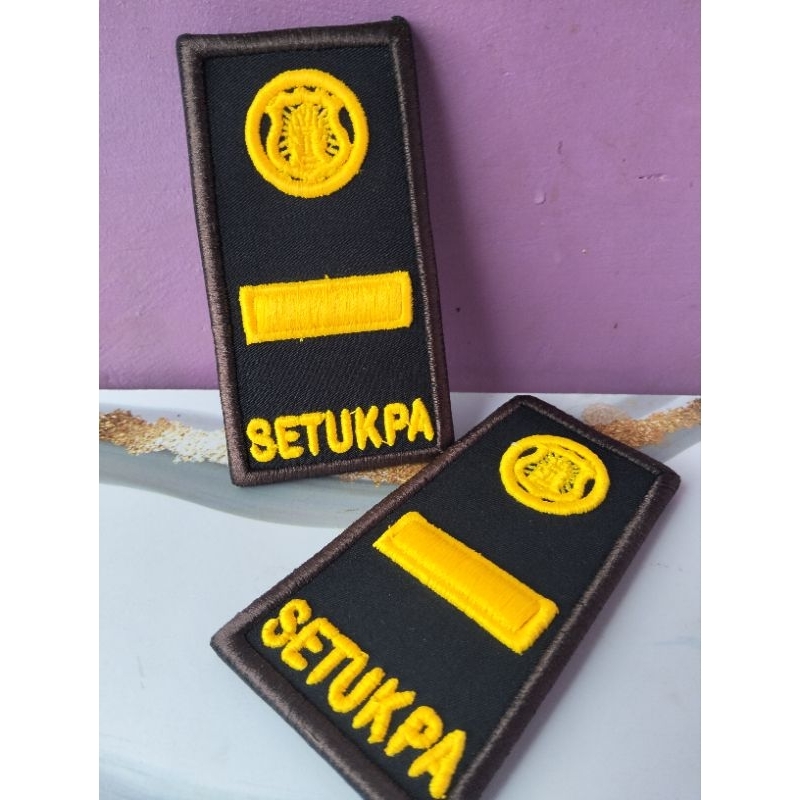 Jual PANGKAT IPDA SETUKPA,PANGKAT PDL SETUKPA | Shopee Indonesia