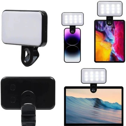 Jual Selfie Light Portable Clip Mini LED Video Lampu Fotografi DSLR ...