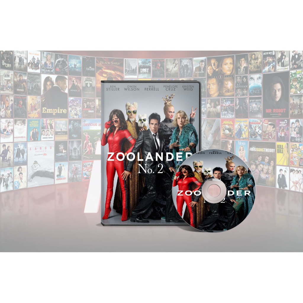 Jual Koleksi DVD Film Zoolander & Zoolander 2 (2001-2016) | Shopee ...