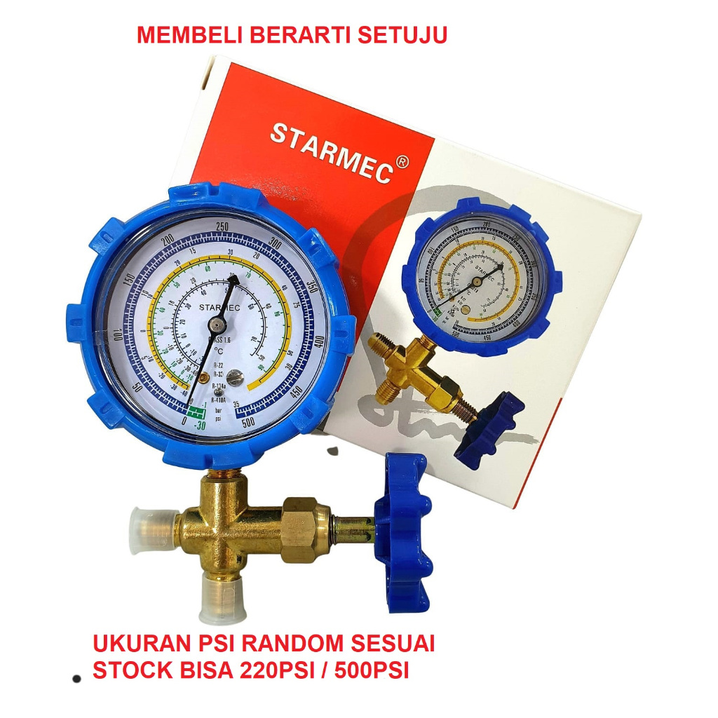 Jual Testing MANIFOLD SINGLE 220 / 500 psi R22 KUALITAS TINGGI alat ...