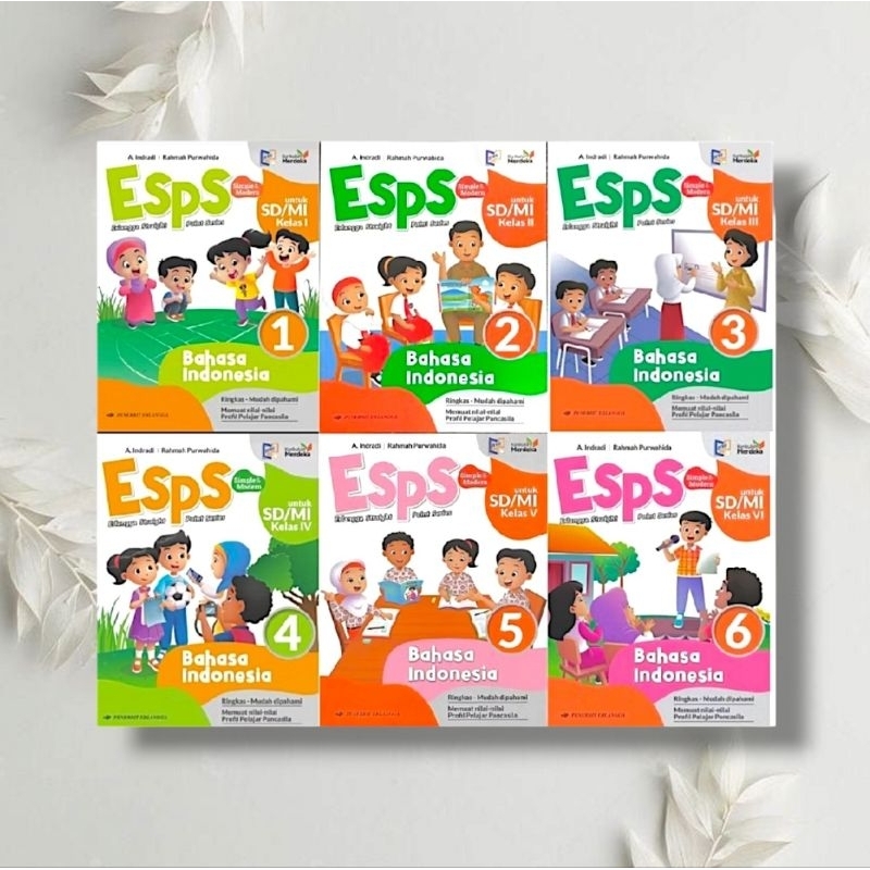 Jual ESPS BAHASA INDONESIA UNTUK KELAS 1-6 SD/MI kurikulum merdeka | Shopee Indonesia