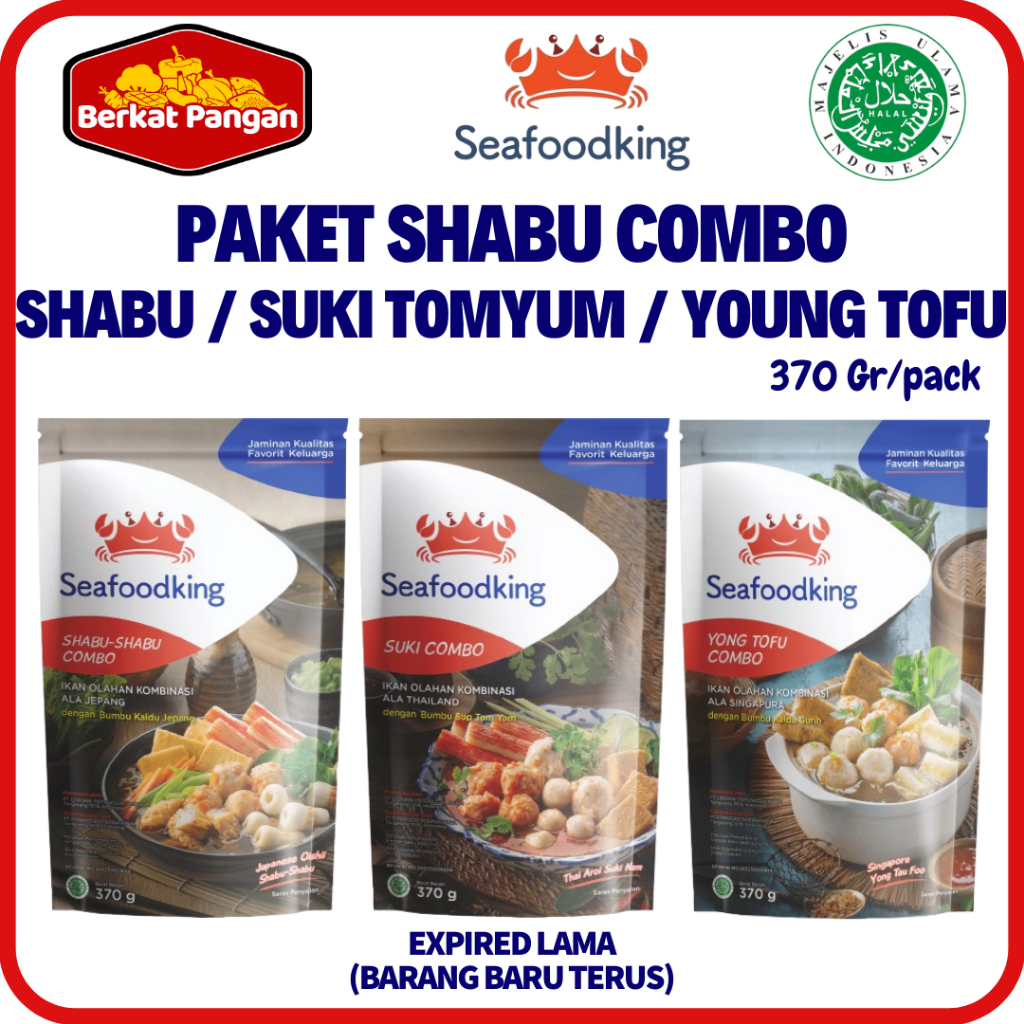 Jual Seafoodking Shabu Combo / Suki Combo (Tomyum) / Yong Tofu Combo ...