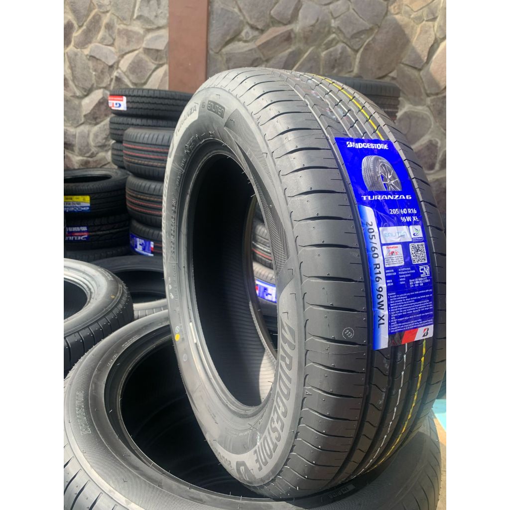 Jual Ban Mobil Bridgestone Turanza 6 205/60 R16 Ban Mobil Camry Accord ...