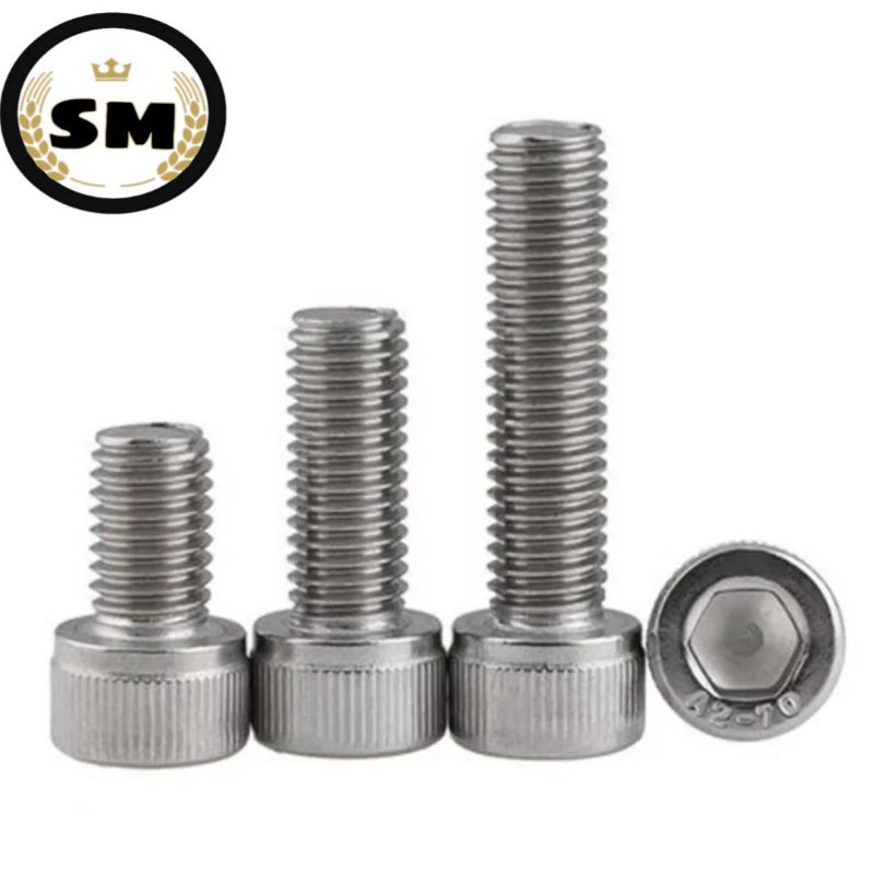 Jual Baut L stainless M10x50 drat halus | Shopee Indonesia