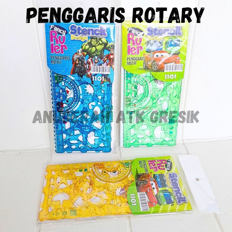 Jual 1Set Penggaris Ajaib / Rotari / Bunga | Shopee Indonesia