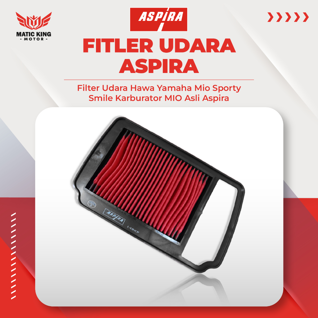 Jual Filter Udara Hawa Yamaha Mio Sporty Smile Karburator 110 ORI ASLI ...
